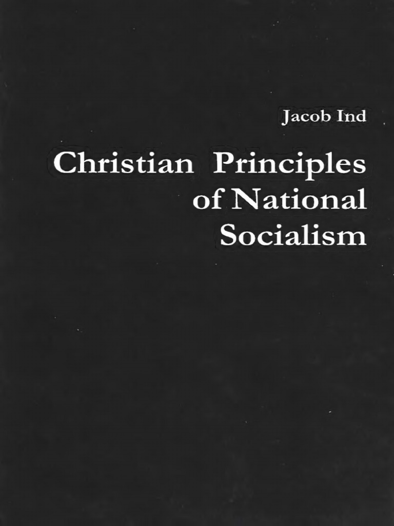 Christian National Socialism Principles | PDF | Usury | Interest