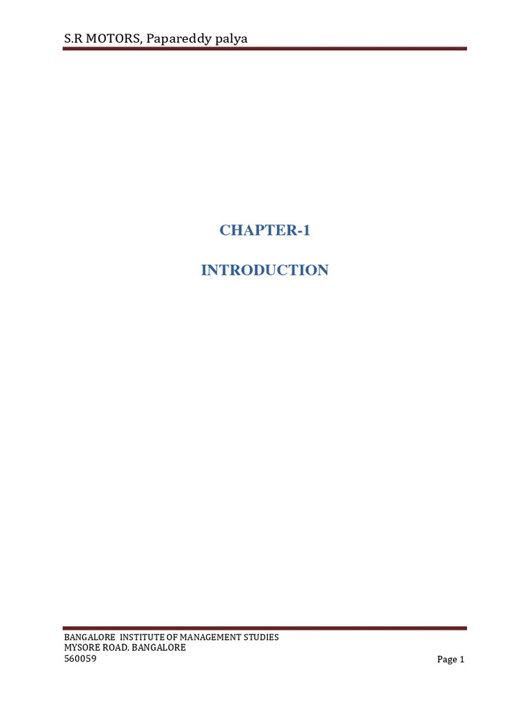 Project Royal Enfield | PDF