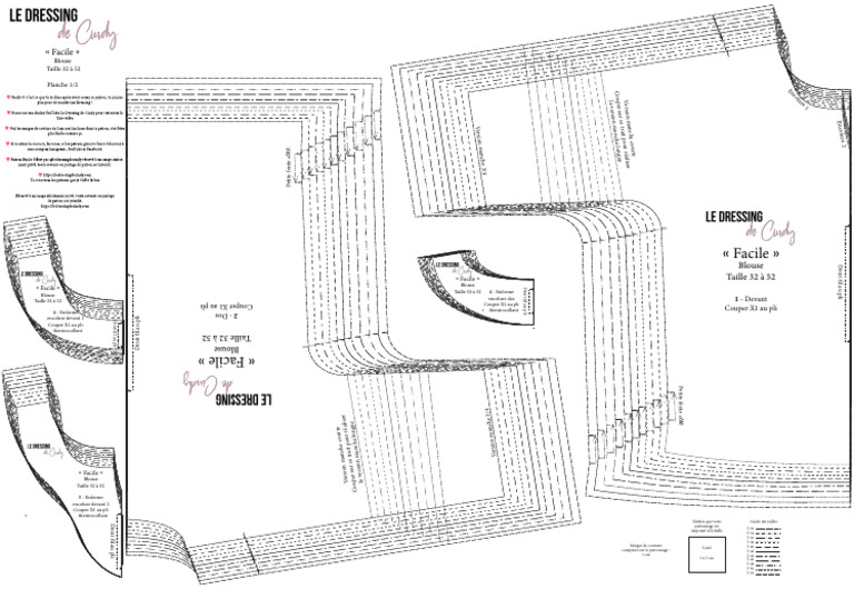 Planche 1 A0 FACILE Le Dressing de Cind | PDF