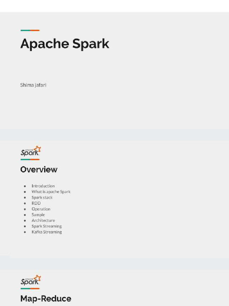 Apache Spark | PDF