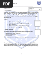 Grade R Movement Activity Plan Template | PDF | Physical Education ...