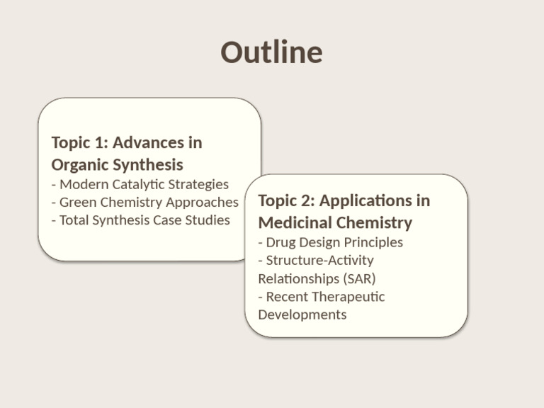 Outline Slide Styled Animated | PDF