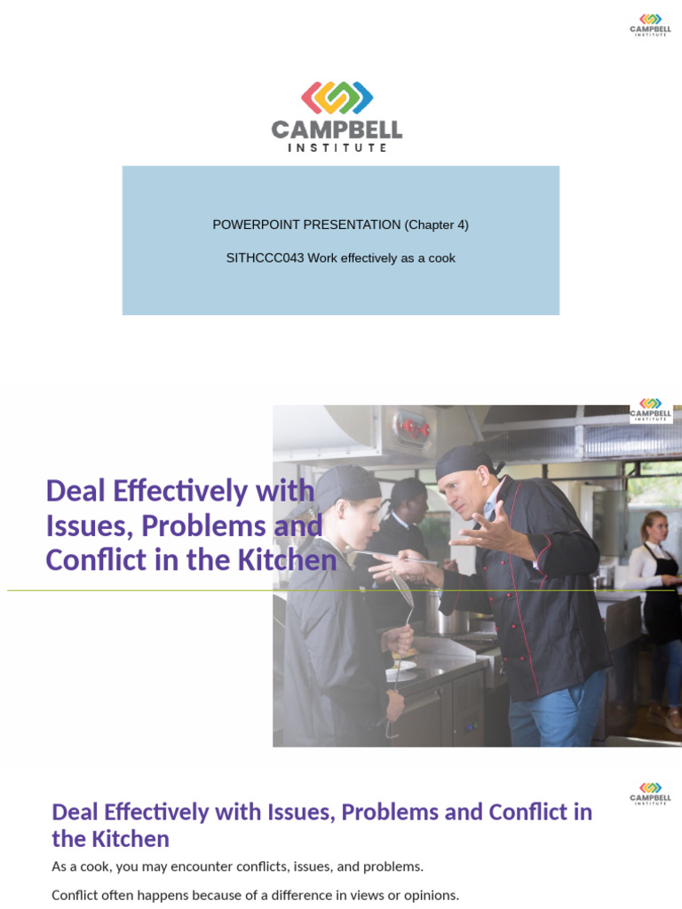 SITHCCC043-PPT-F-Chapter 4-v1.0 | PDF | Leadership | Communication
