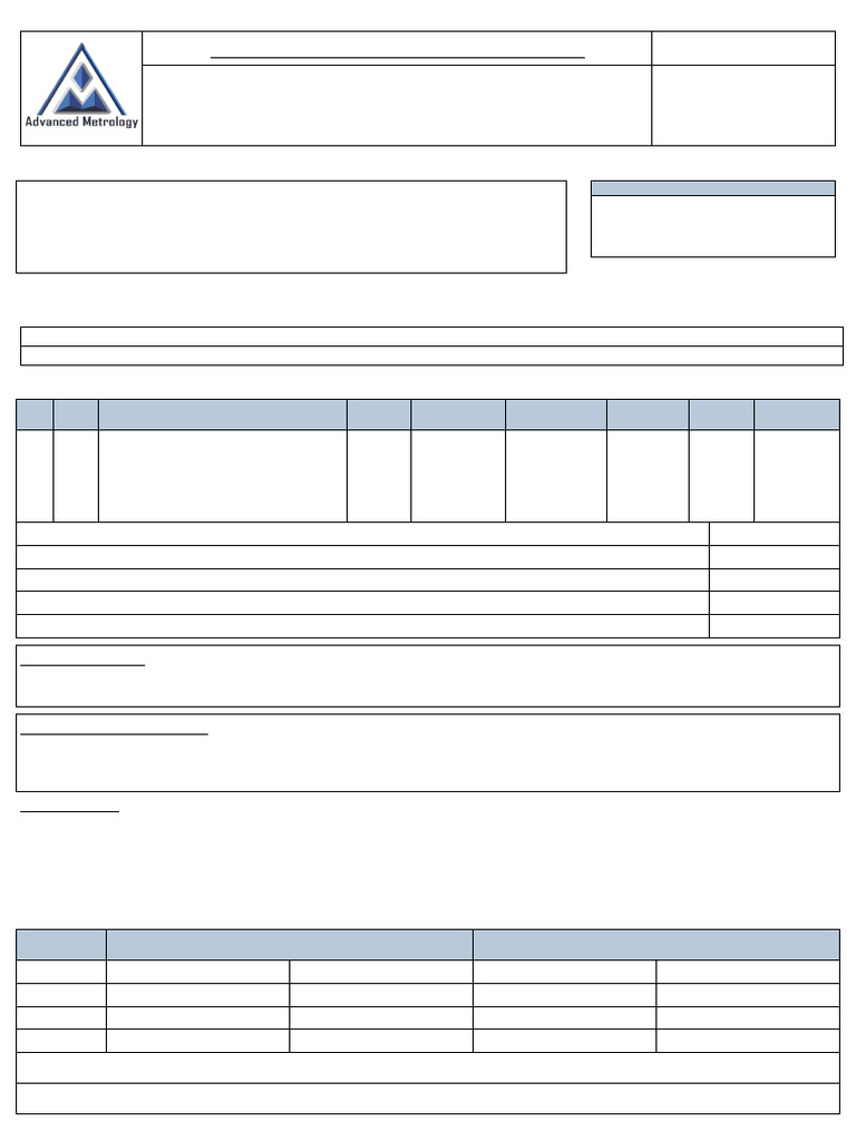 Proforma de Calibración para Time Telemetry | PDF | Bancos | Calibración