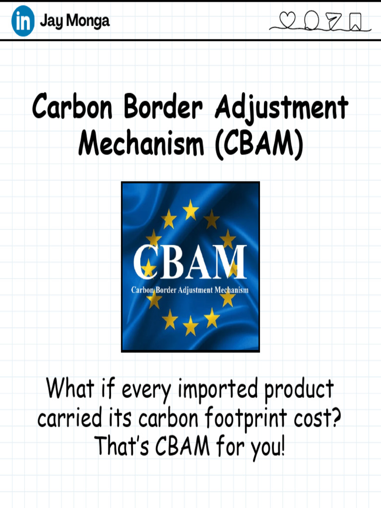 Carbon Border Adjustment Mechanism (CBAM | PDF