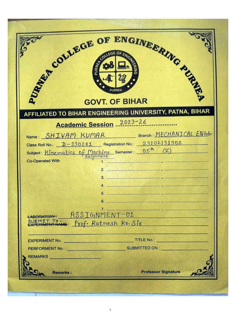 Assignment KOM | PDF