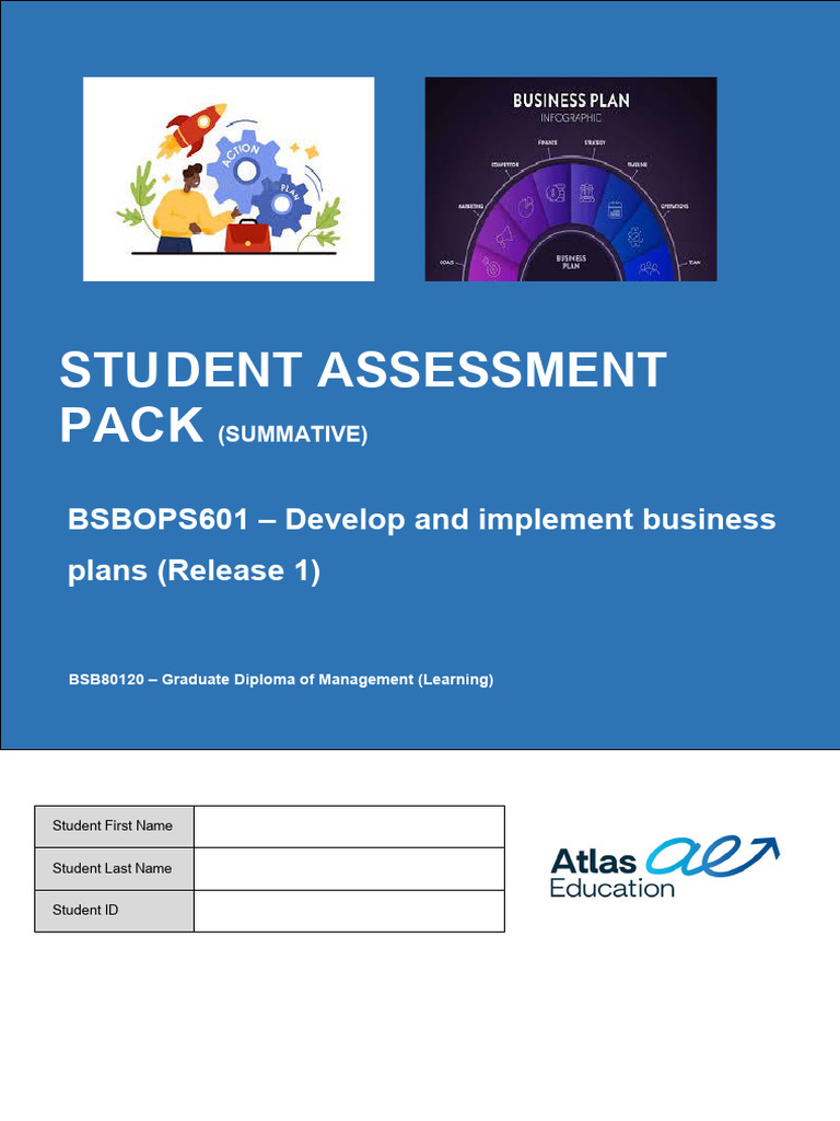 BSBOPS601 S2 Student Assessment Pack v1.0 | PDF | Plagiarism | Performance Indicator