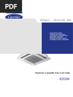 Carrier 42CE Fan Coil Unit Overview | PDF | Carrier Corporation | Air ...