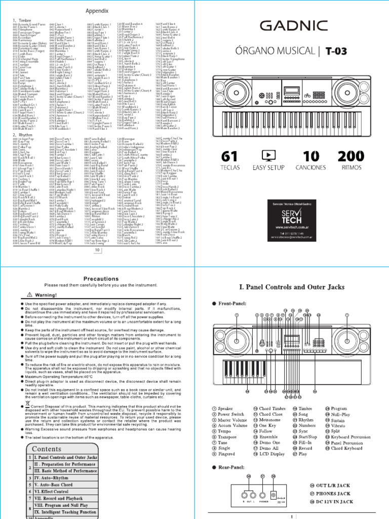 Comprehensive Music Instrument List | PDF | Musical Instruments ...
