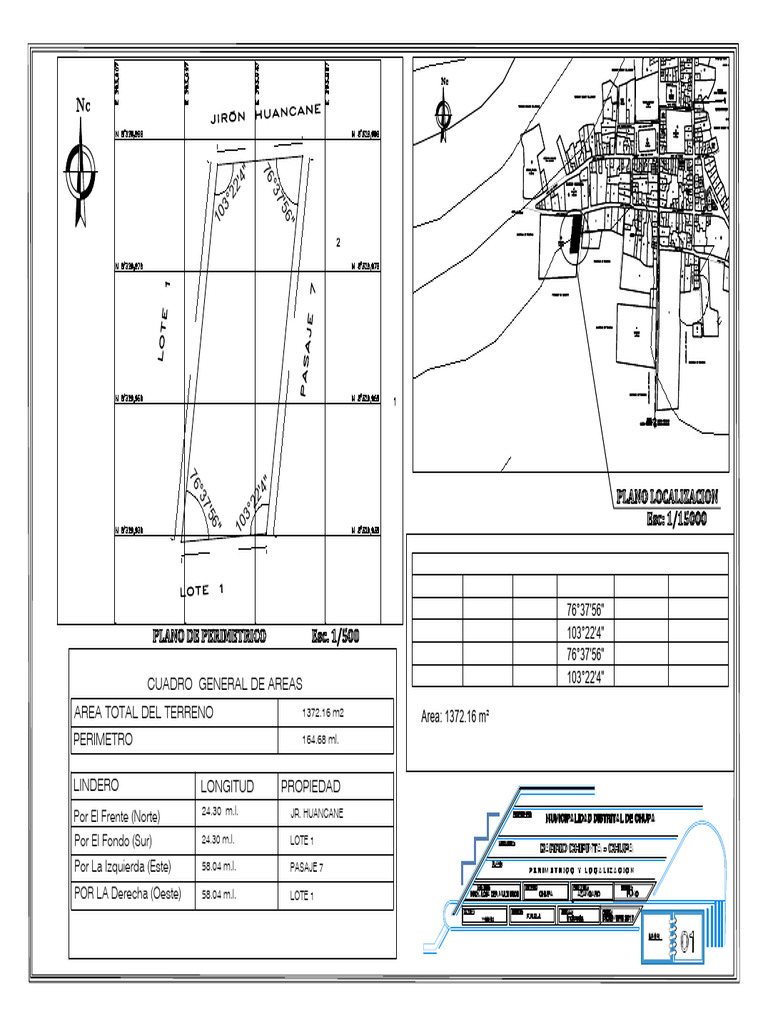 Ubicacion Barrio Chipinta Chupa-A3 | PDF