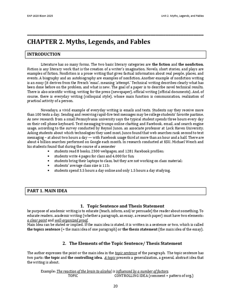 Unit 2 Student 2025 | PDF | Cocoa Bean | Excalibur