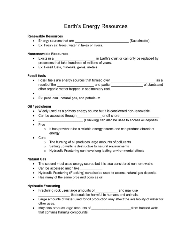 Energy Notes Skeletal - PDF - Schoology | PDF