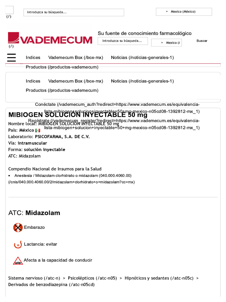 MIBIOGEN SOLUCIÓN INYECTABLE 50 MG de México ? | PDF