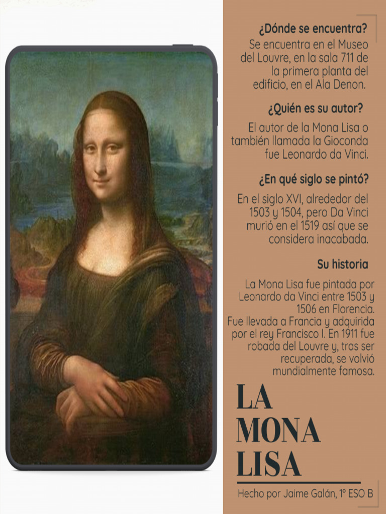 La Mona Lisa | PDF