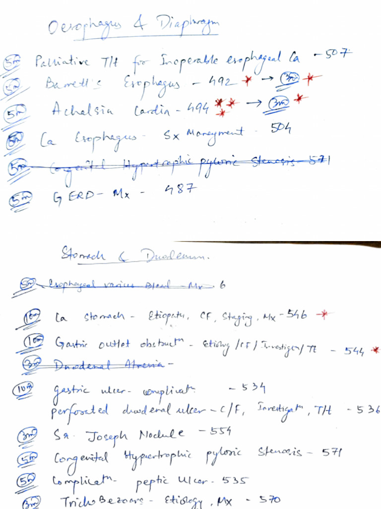 Surgery Paper 2 Questions | PDF