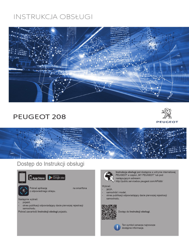 208 2018 Instrukcja Obslugi | PDF