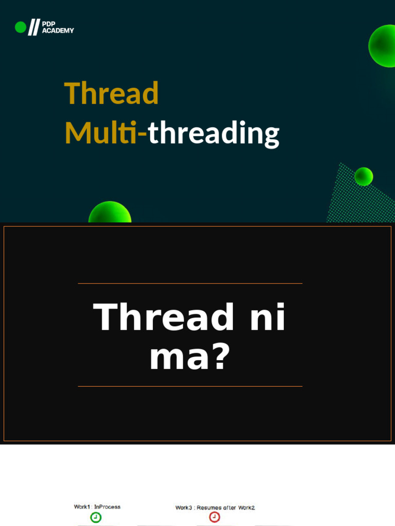 Lecture 7 - Threading | PDF