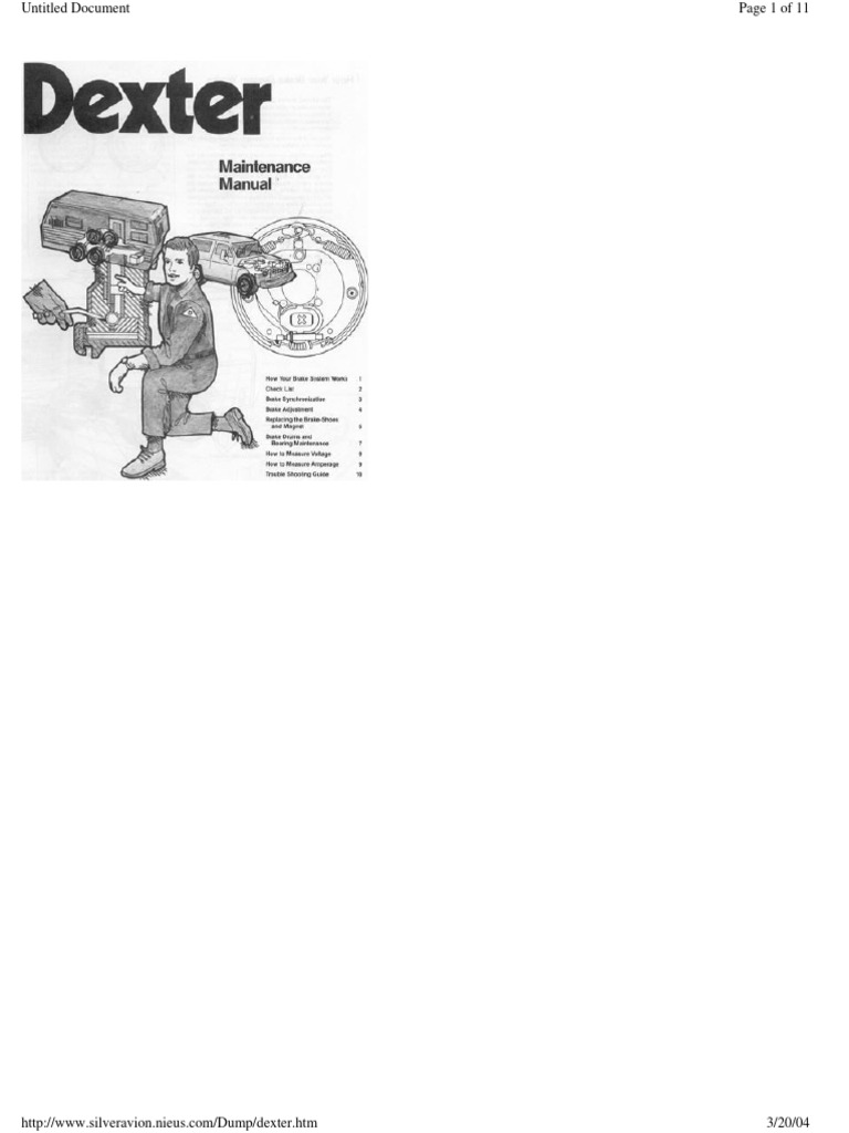 Dexter Brakes | PDF