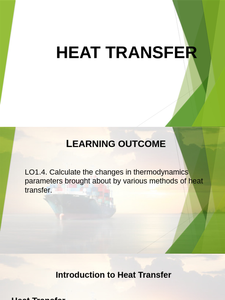 Heat Transfer Methods and Calculations | PDF | Convection | Heat