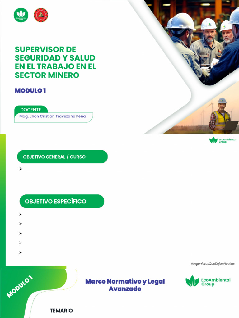 Modulo 1 - SST Mineria | PDF | Business