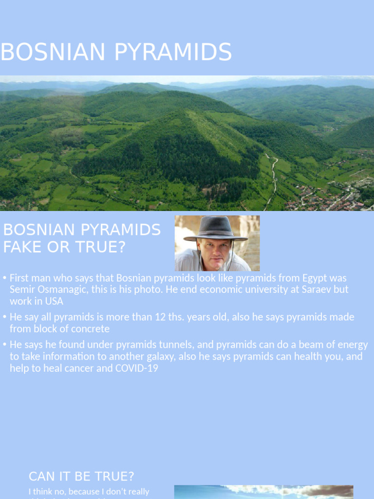 Bosnian Pyramids | PDF