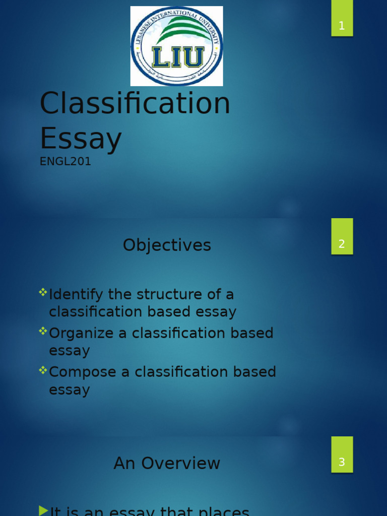Classification Based Essay | PDF | Holidays | Essays