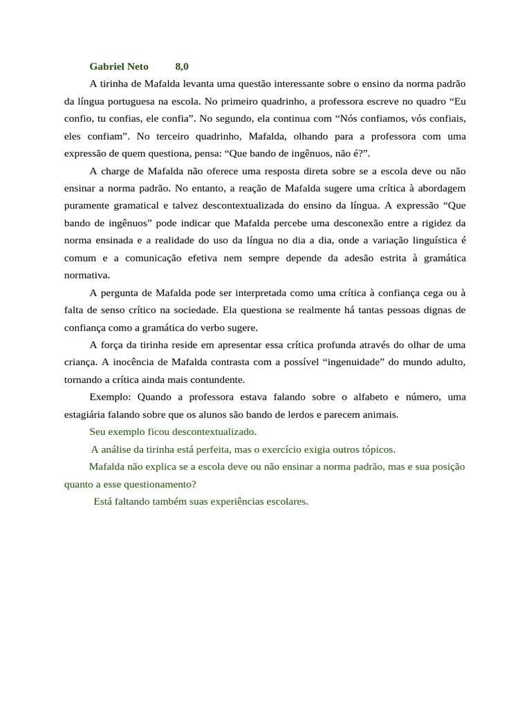 AD2 LP1 2025.1 Gabriel Neto Corrigida (1 | PDF