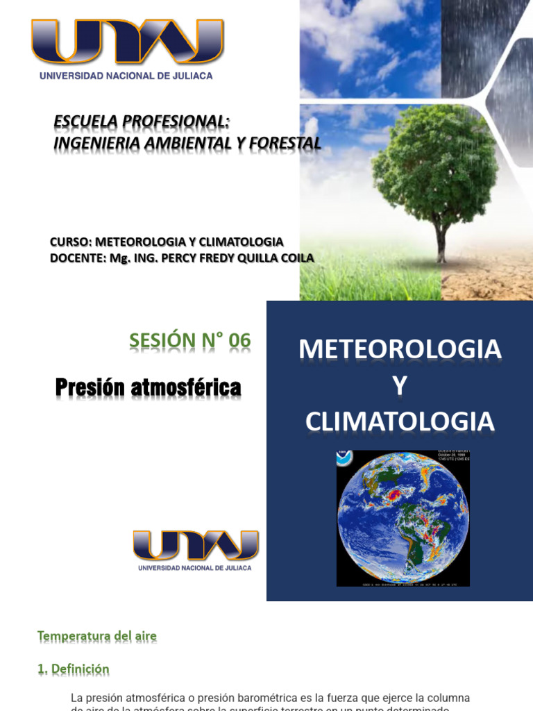 Sesion 06 Presion Atmosferica | PDF