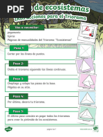 Instrucciones para hacer un Triorama | PDF