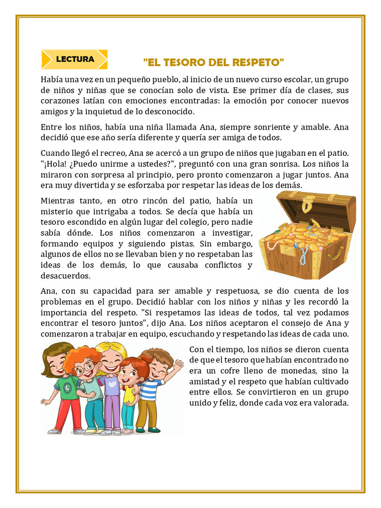 Comprensión Lectora 3° - Marzo | PDF