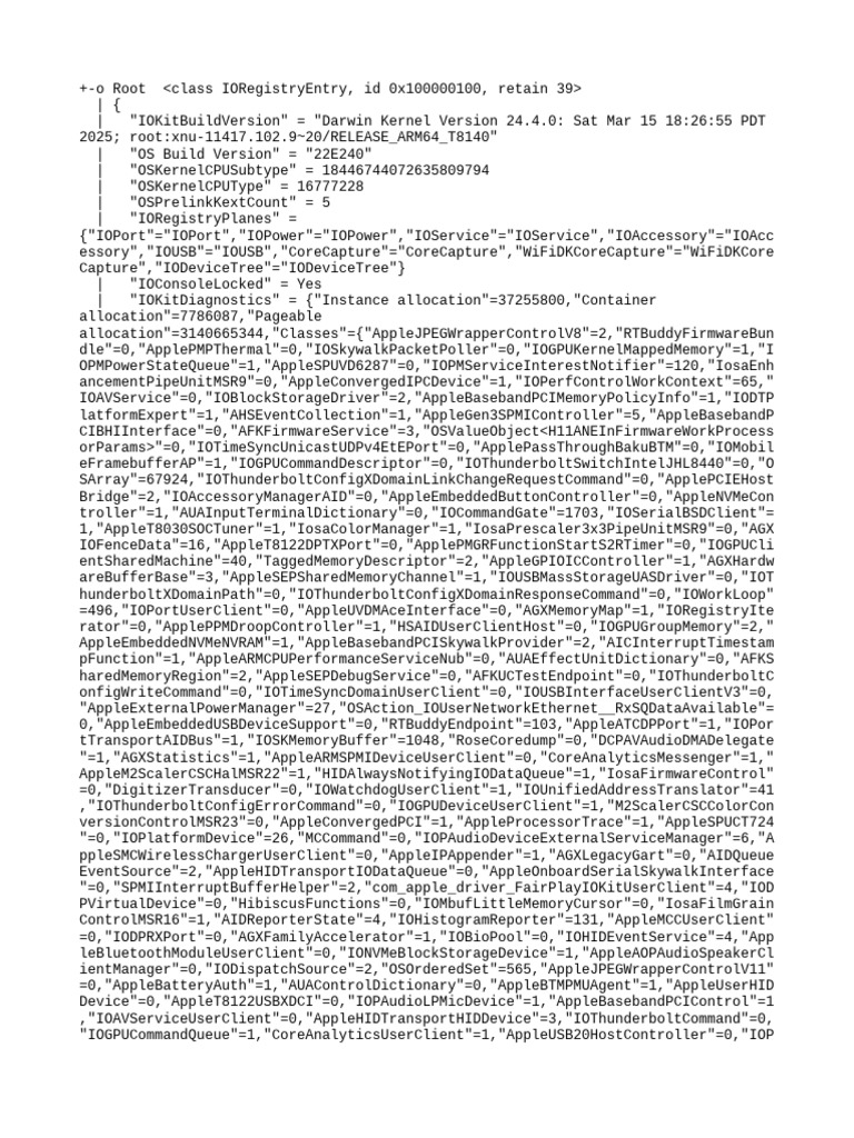 IODevice Tree | PDF | Software | System Software