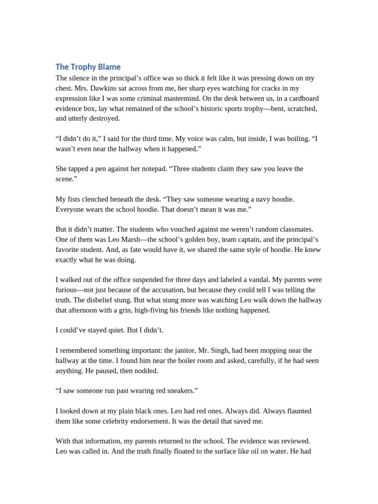 11th Grade Narrative Stories | PDF