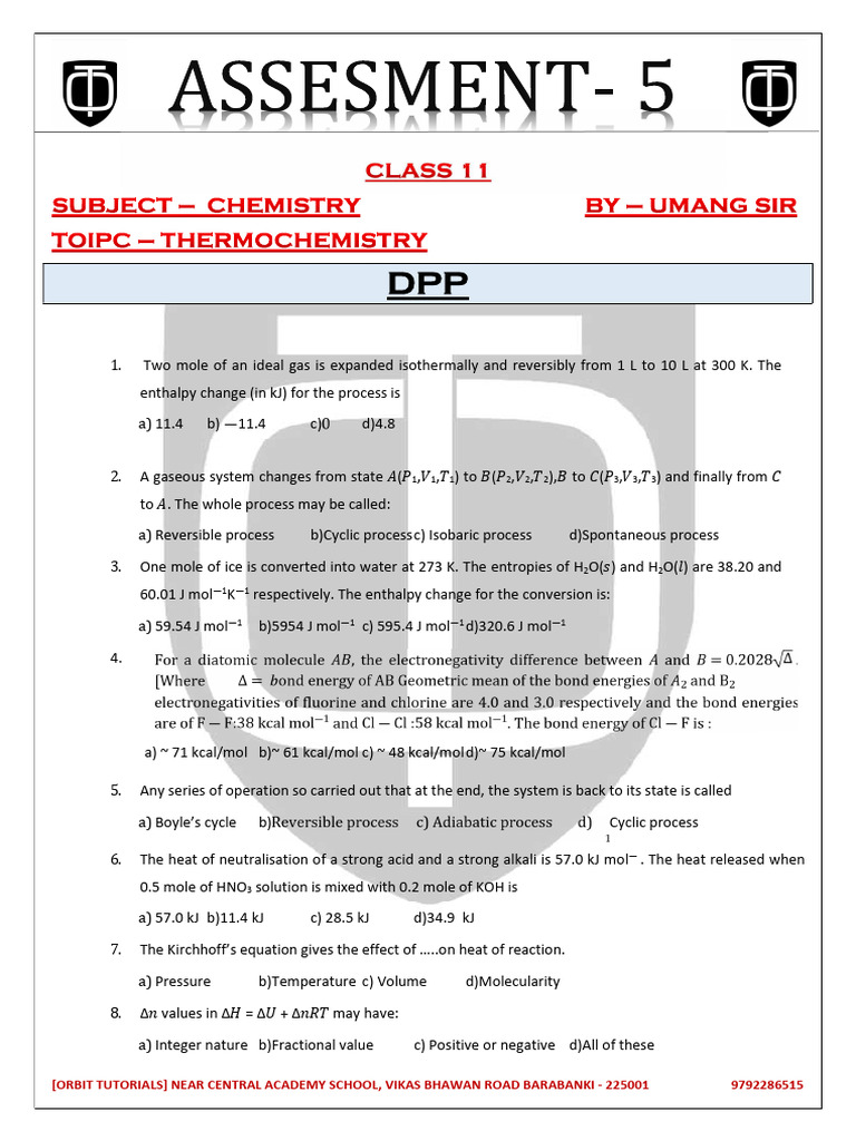 I Am Sharing 'THERMO 11' With You | PDF | Enthalpy | Combustion