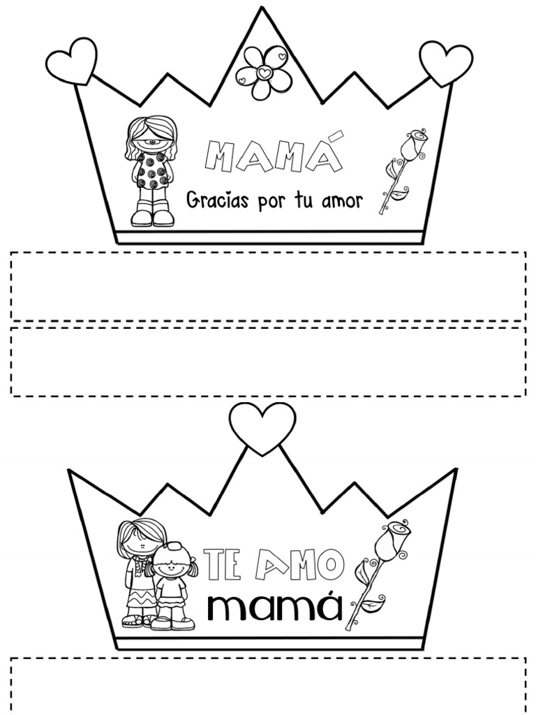 ?? Coronas Dia Madres | PDF
