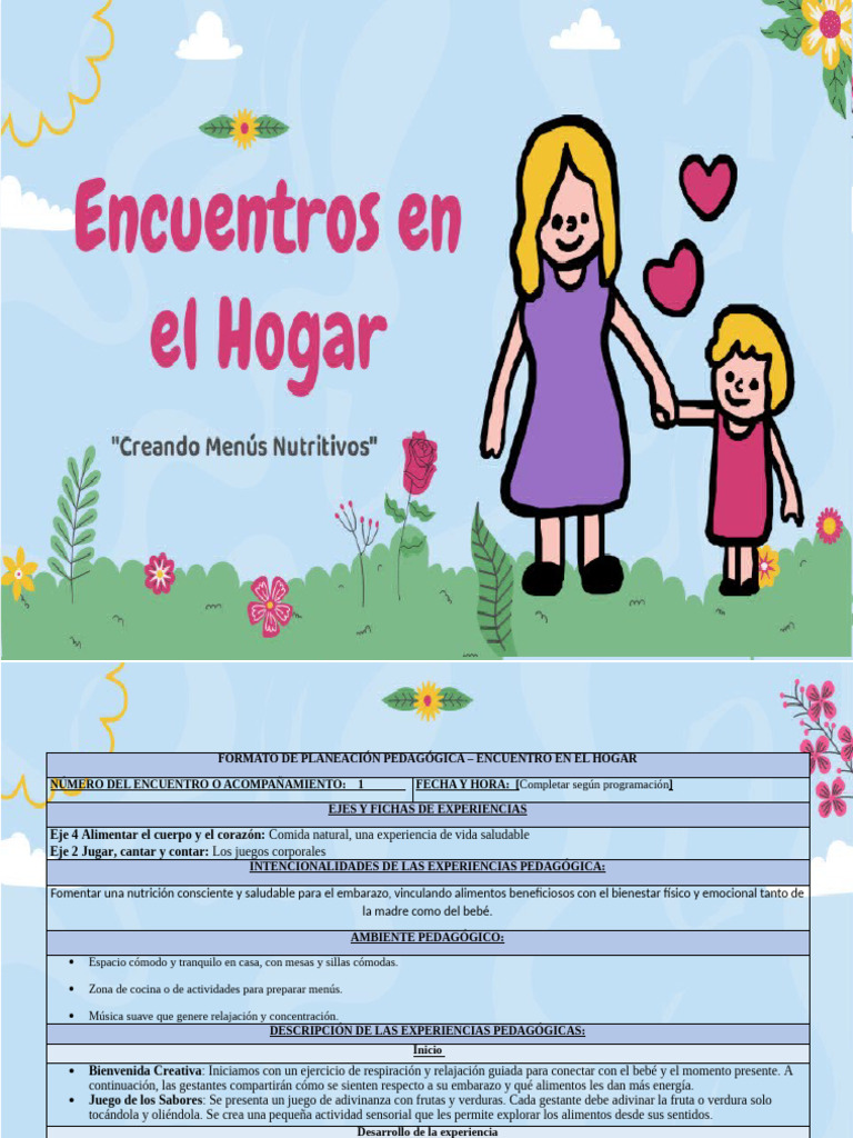 Encuentro en El Hogar - Mayo | PDF | Alimentos | Fruta