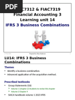 IFRS 3 - Lecture Notes and Examples | PDF | Fair Value | Goodwill ...