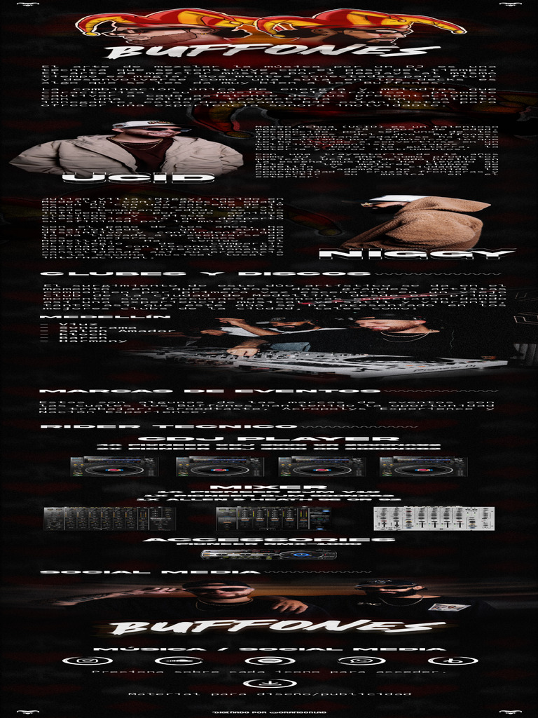 Presskit Buffones 2025 | PDF