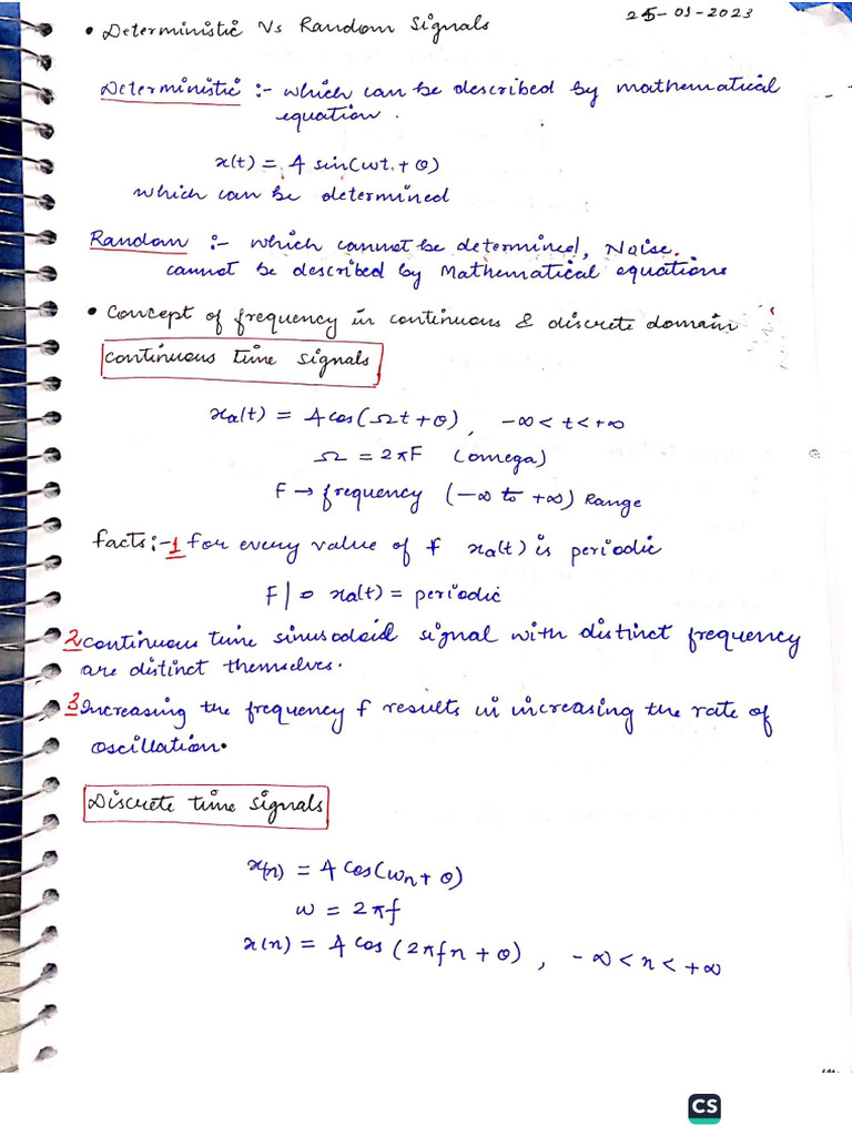 DSP Notes | PDF