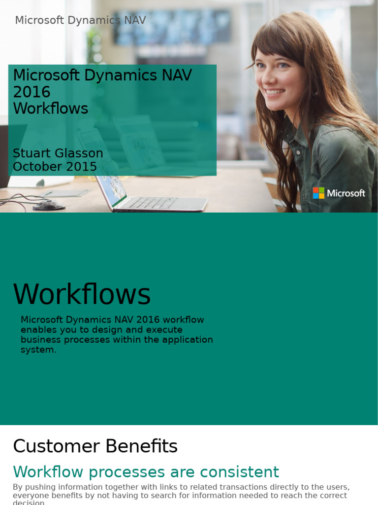 WHAT Are Workflows in Microsoft Dynamics NAV 2016 | PDF | Workflow | Computer Science