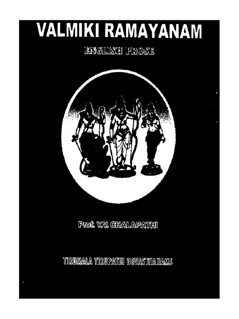 Valmiki Ramayanam Compressed | PDF