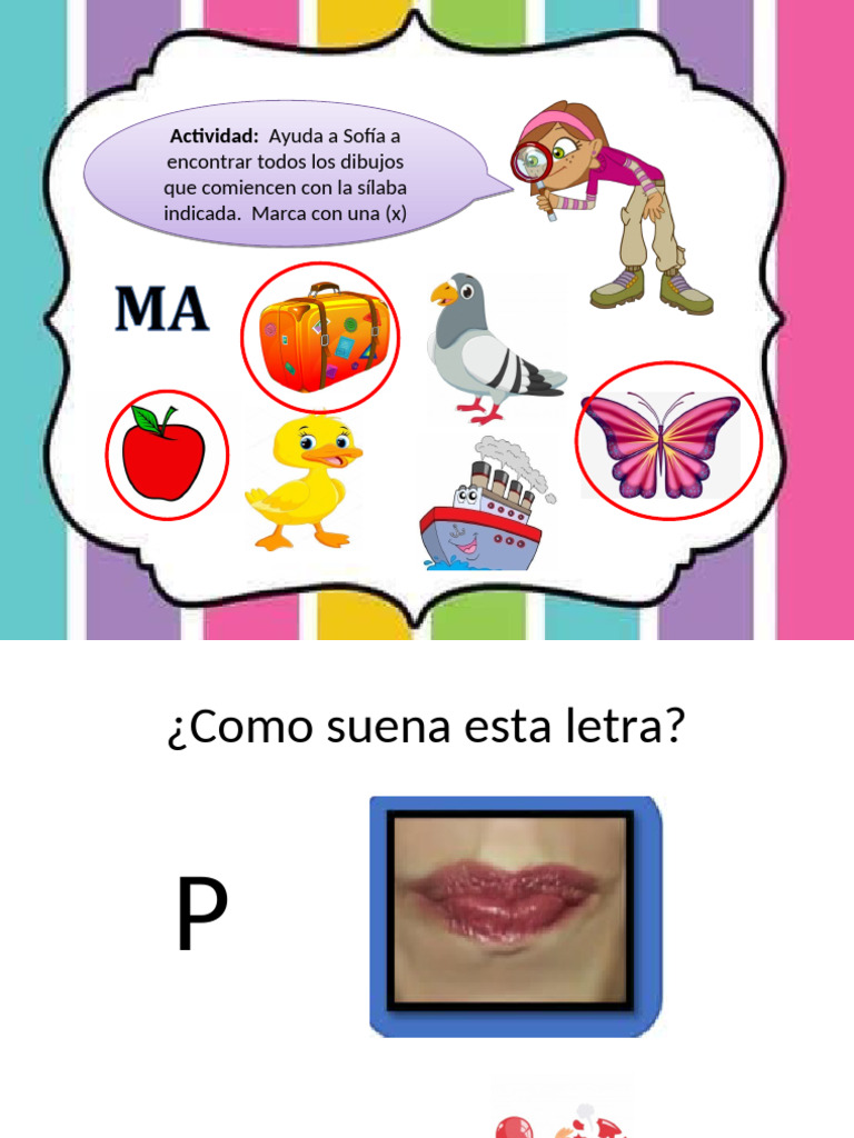 2-Lectura Inicial Fonema P Florencia Preisler | PDF