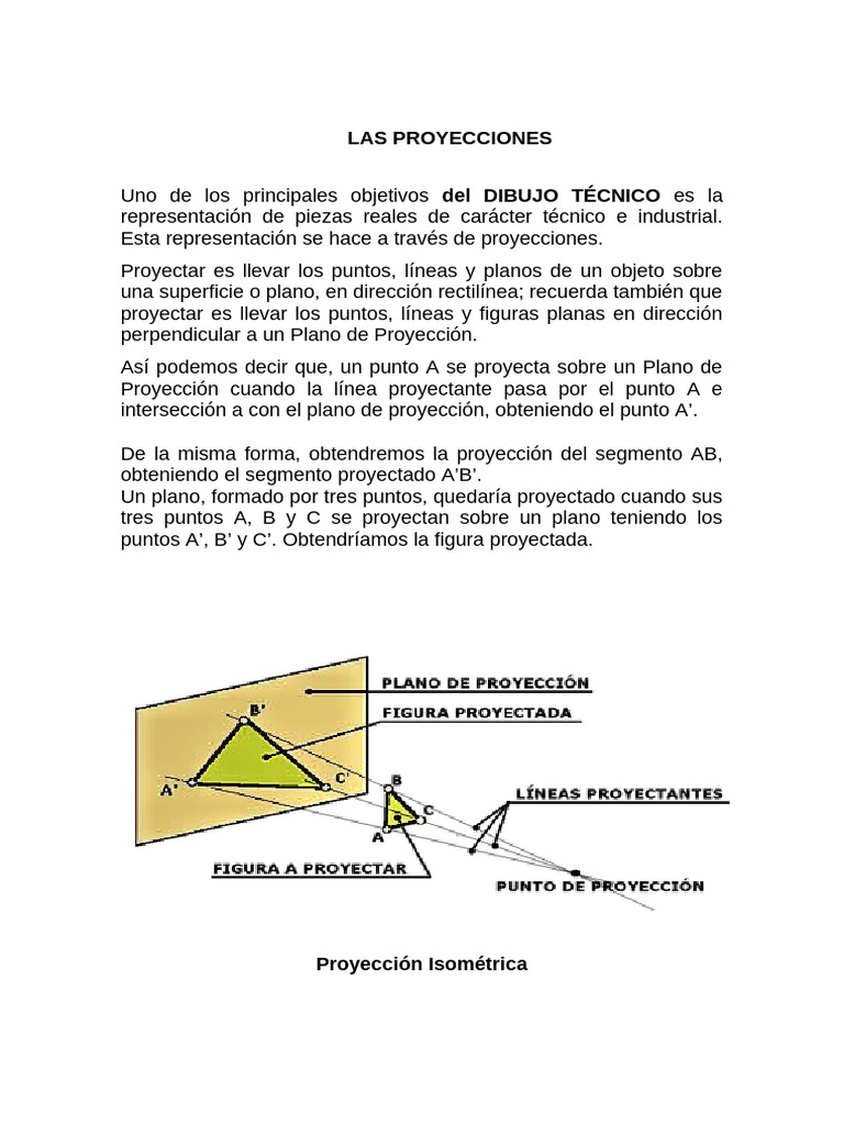 Proyecciones Isométricas en Dibujo Técnico | PDF | Perspectiva (Gráfica ...