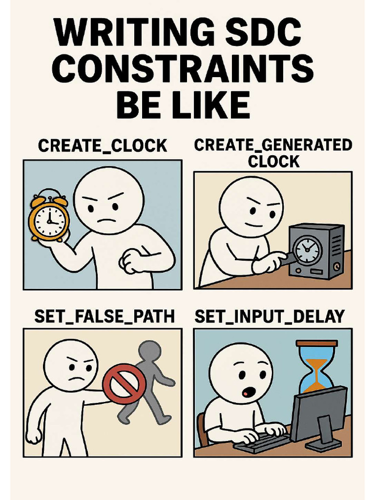 SDC Constraints | PDF