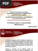 Valoración Diagnóstica - Instituto de Evaluación, Profesionalización y Promoción Docente de ...