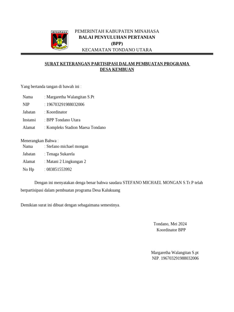SK. Penyusunan Programa SM | PDF