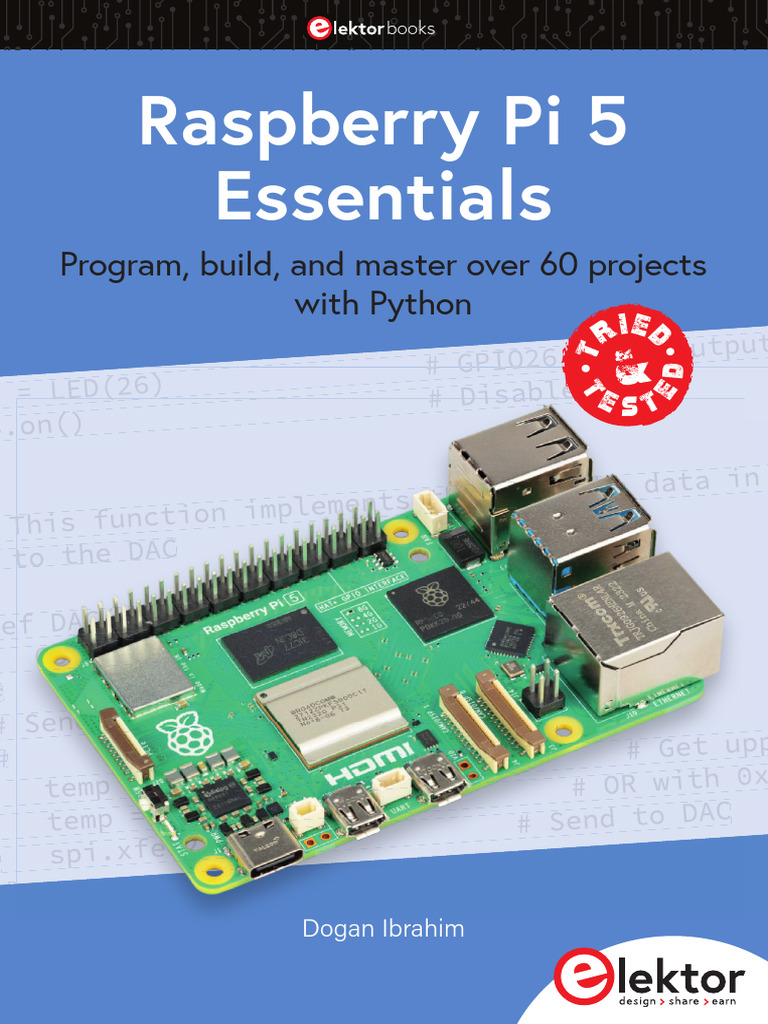 Raspberry Pi 5 Essentials Program Build - Dogan Ibrahim | PDF | Raspberry Pi | Command Line ...