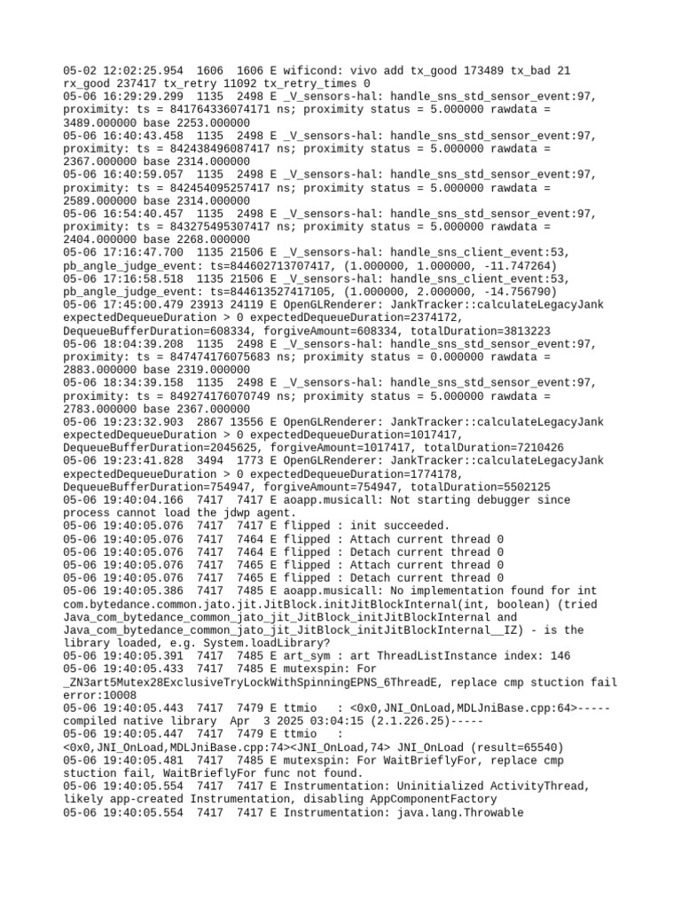 Log | PDF | Java (Programming Language) | Computer Architecture
