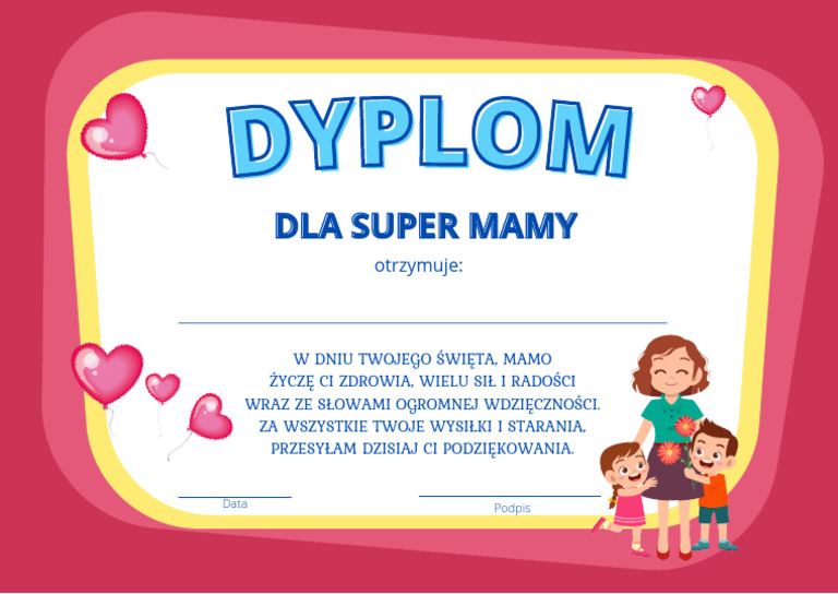 Dla Super Mamy | PDF