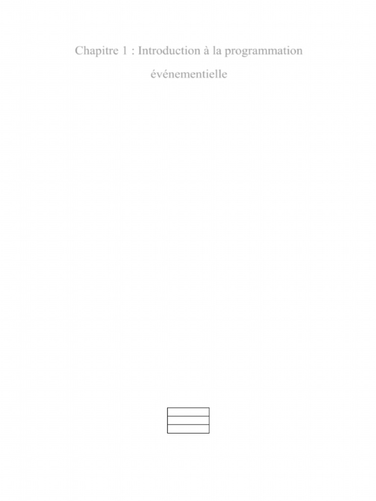 Chapitre 1 Introduction A La Programmation Evenementielle Anglais | PDF | C Sharp (Programming ...