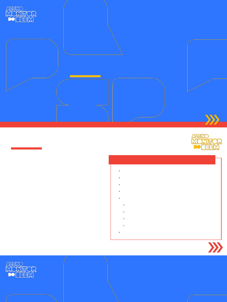 01 Aluno Monitor Do BEEM 2025 - Live 03 | PDF | Pensamento | Informação